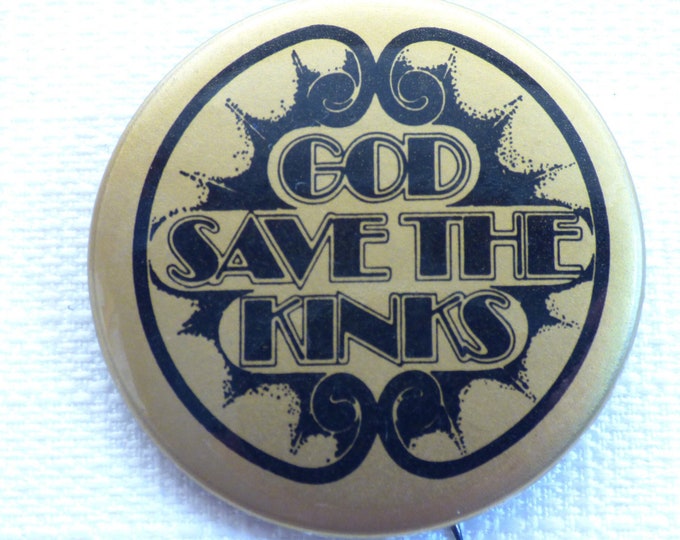 RARE - the Kinks - Vintage Late 60s to Early 70s - God Save the Kinks ...