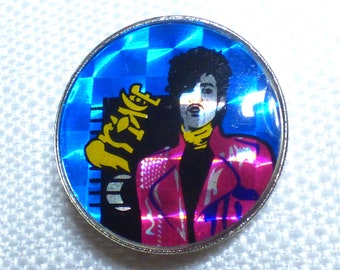 Vintage 80s Prince Purple Rain Prism Style Pin / Button / | Etsy