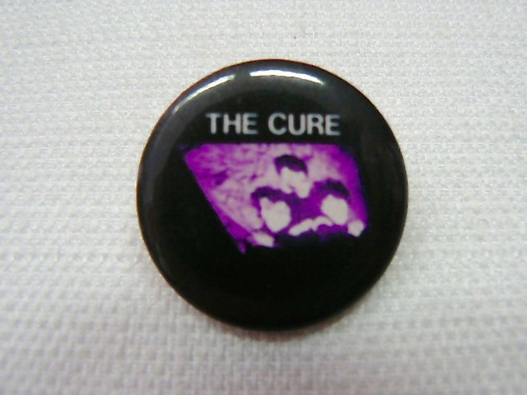 Vintage Early 80s - the Cure - Pornography Album Cover - Pin / Button ...
