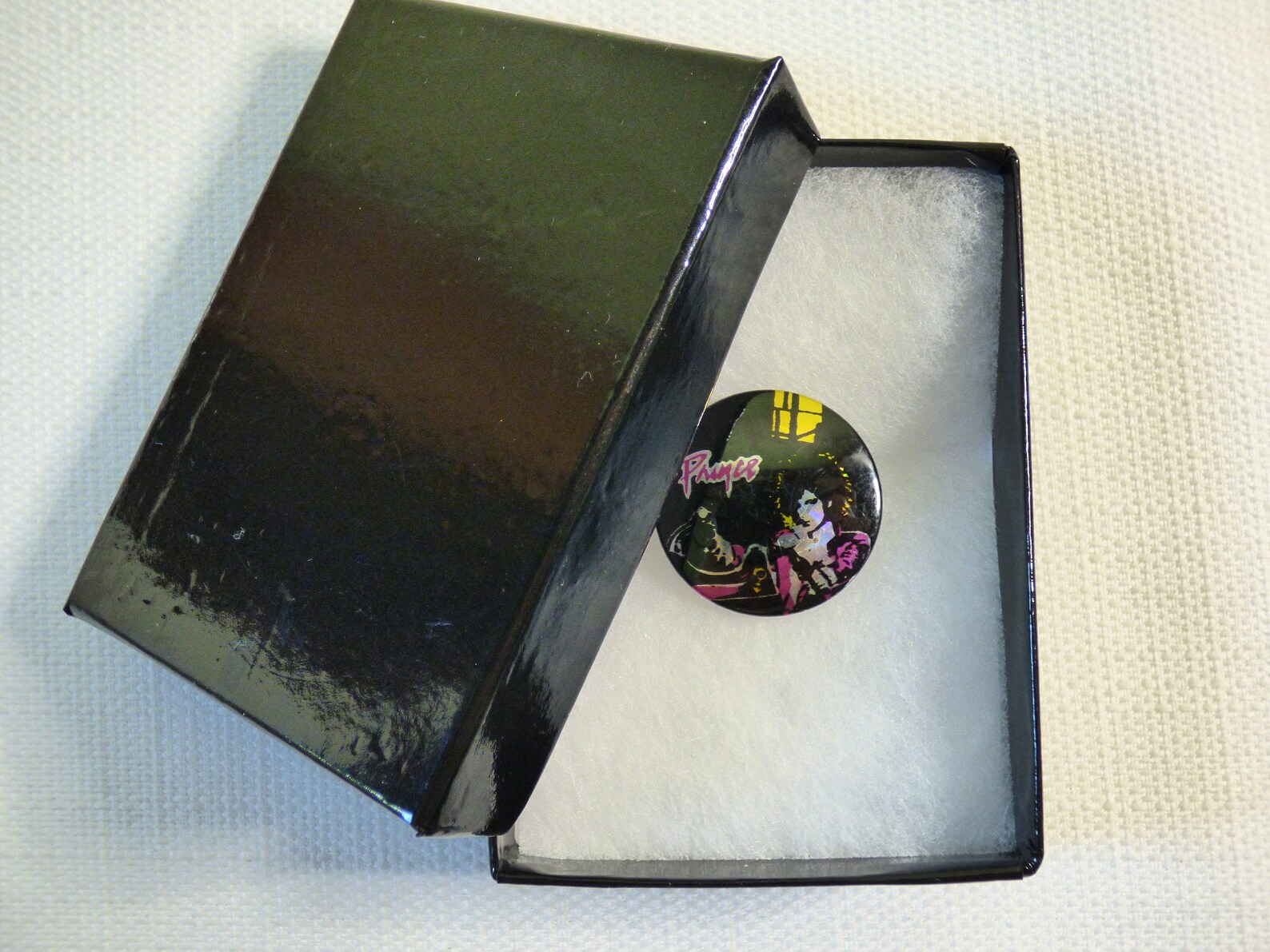 Vintage 80s Prince - Purple Rain - Prism Style Pin / Button / Badge - Etsy