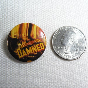Vintage 80s the Damned - Anything Album (1986) - Pin / Button / Badge ...