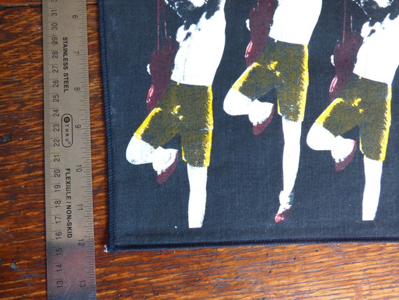 BIG Vintage 80 AC/DC Angus Young Fabric Back Patch - Gem