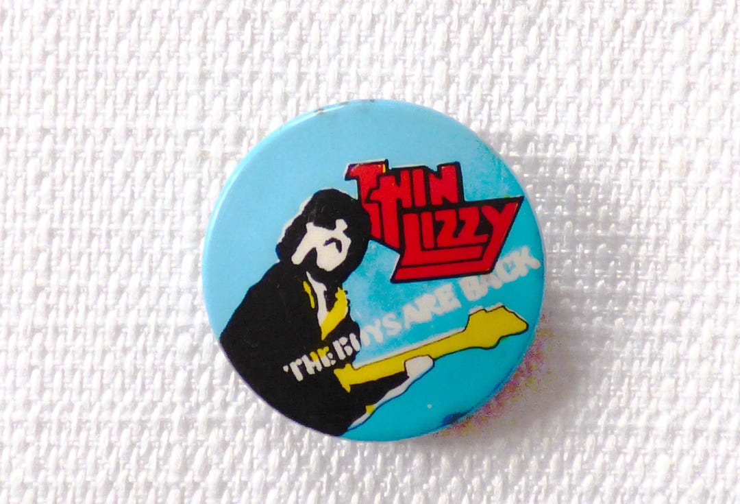Vintage 70s Thin Lizzy - Phil Lynott - the Boys Are Back in Town Single ...