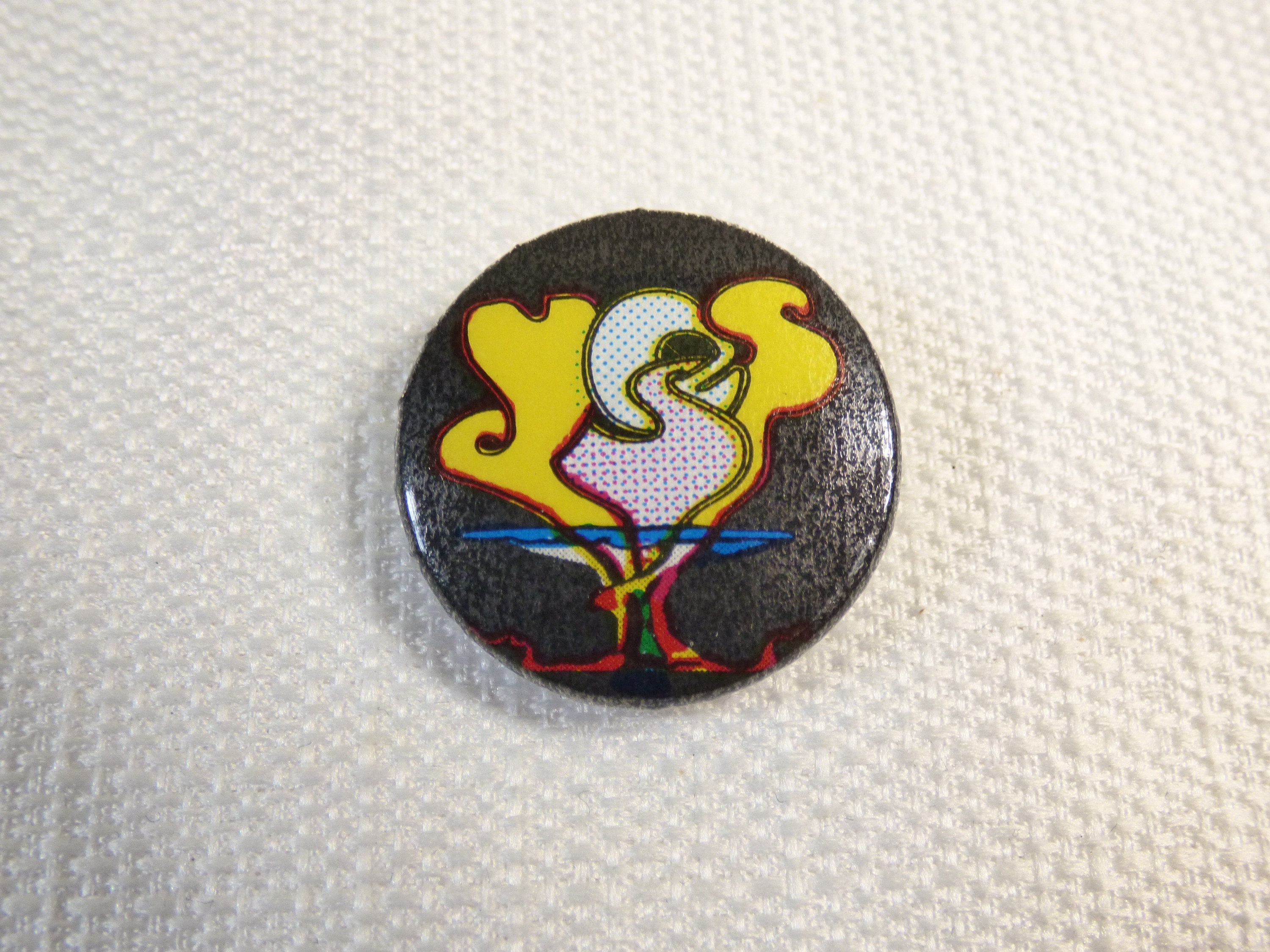 Vintage 70s Yes - Pin / Button / Badge - Etsy