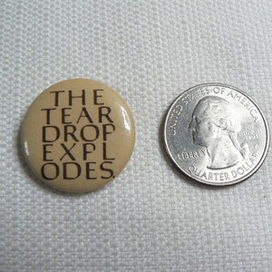 Vintage Early 80s the Teardrop Explodes Pin / Button / Badge - Etsy