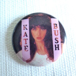 Vintage 80s - Kate Bush - Pin / Button / Badge - Etsy