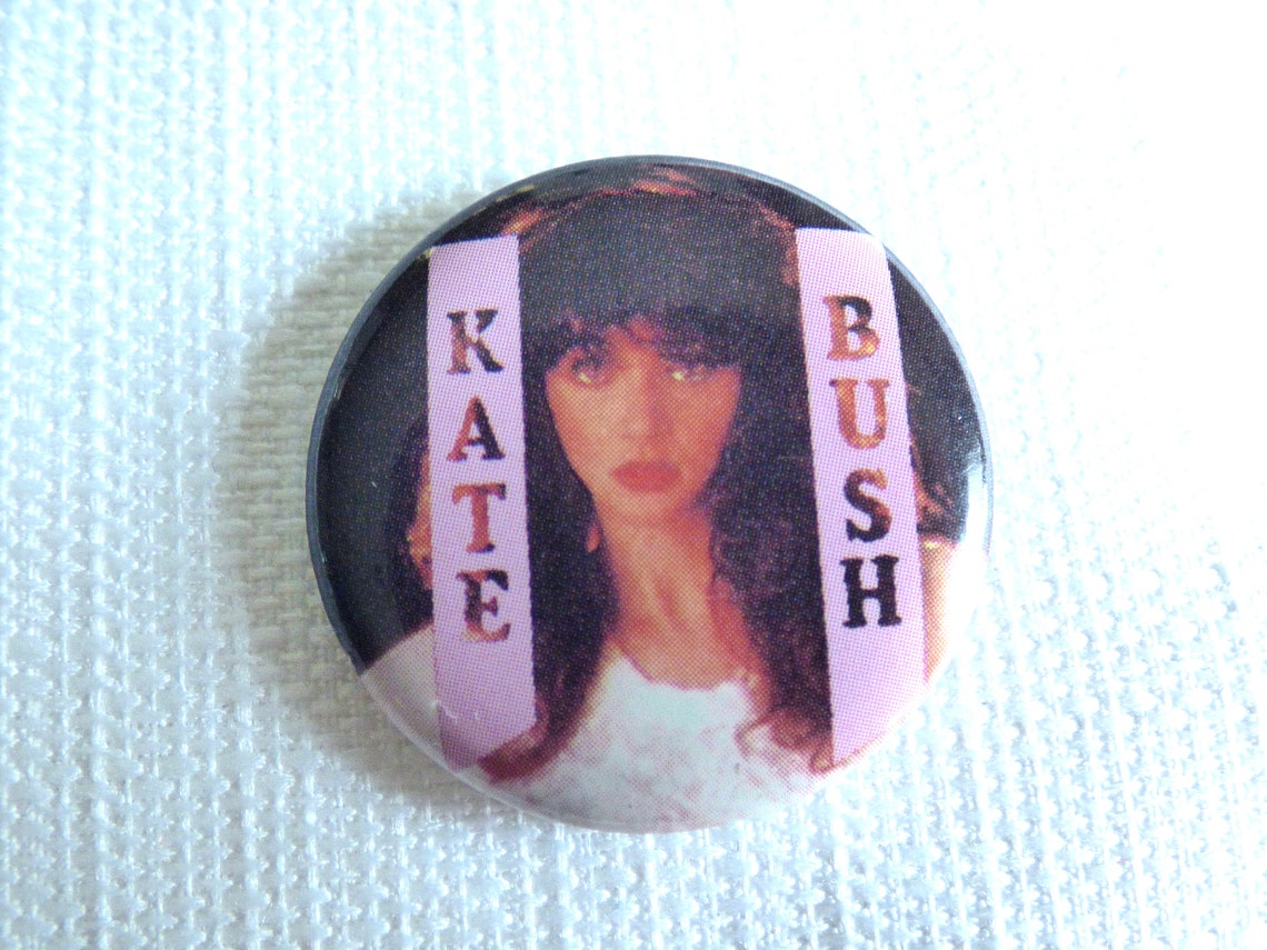 Vintage 80s - Kate Bush - Pin / Button / Badge - Etsy