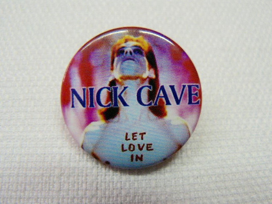 Vintage Nick Cave Let Love in Album Promotional Pin / Button - Etsy