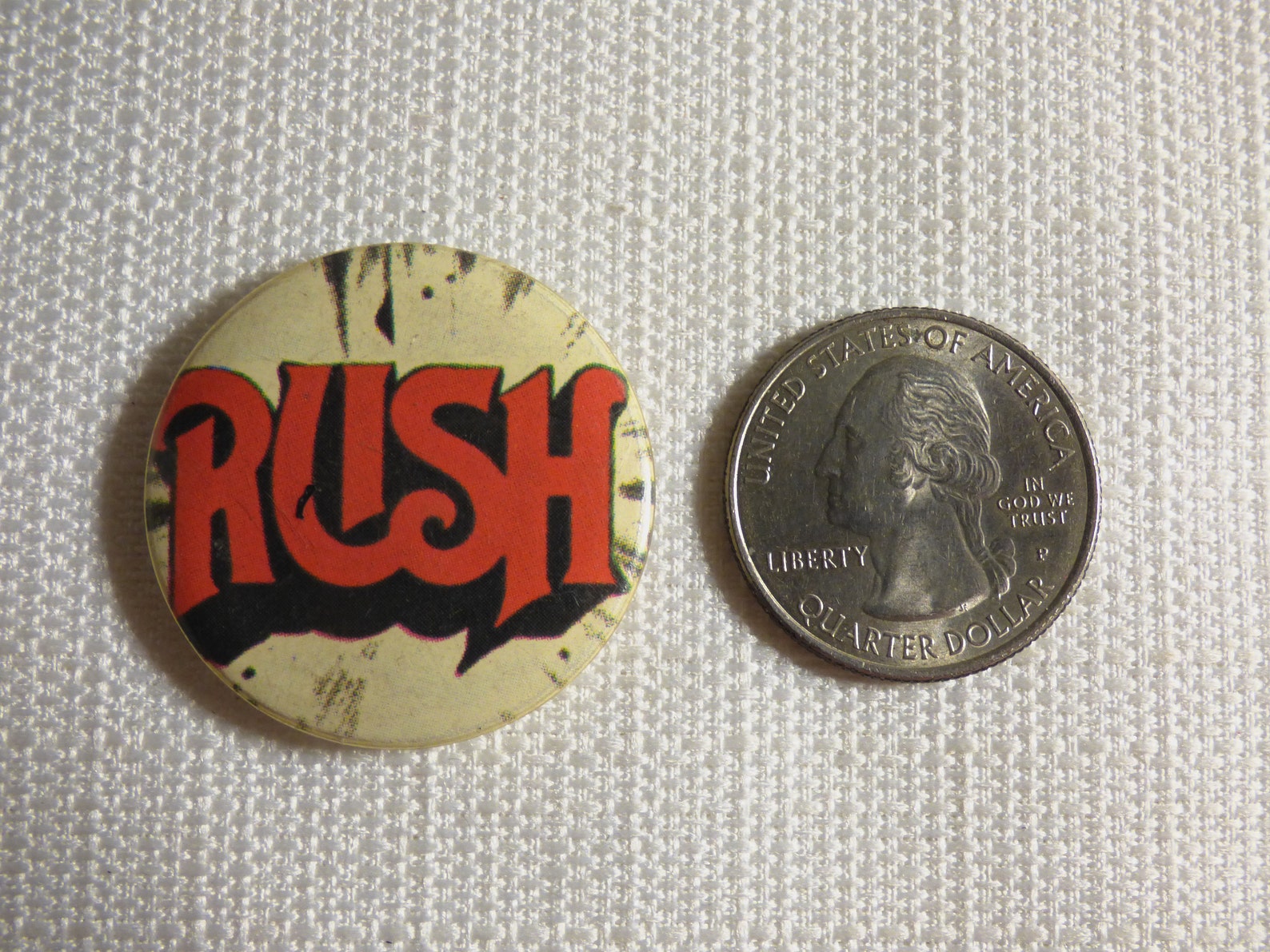 Vintage Early 80s 1980 Rush 1974 Self-titled Debut Album Pin - Etsy
