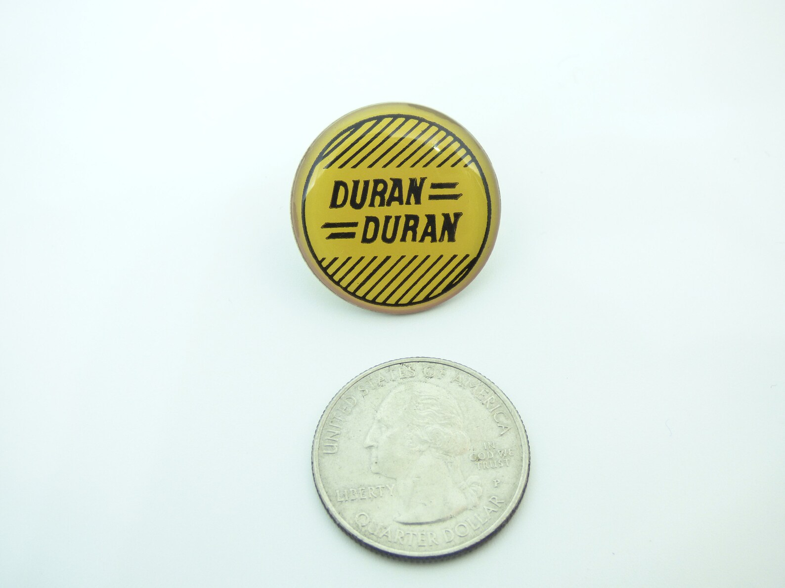Vintage Early 80s Duran Duran Enamel Dome Pin / Button / | Etsy