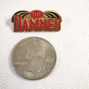 RARE Vintage 80s the Damned - Anything Album (1986) - Enamel Pin ...
