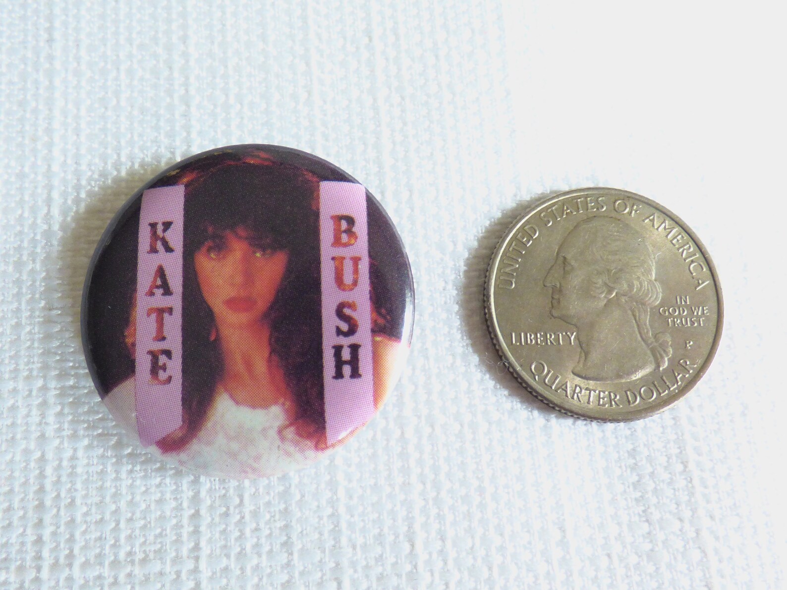 Vintage 80s - Kate Bush - Pin / Button / Badge - Etsy
