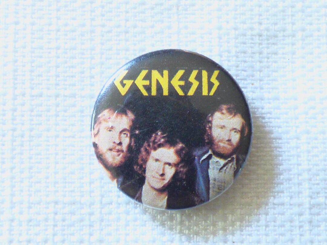 Vintage 80s - Genesis - Pin / Button / Badge - Etsy