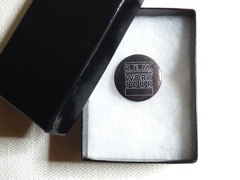 Vintage 80s REM Work Tour 1987 Document Album Pin / - Etsy