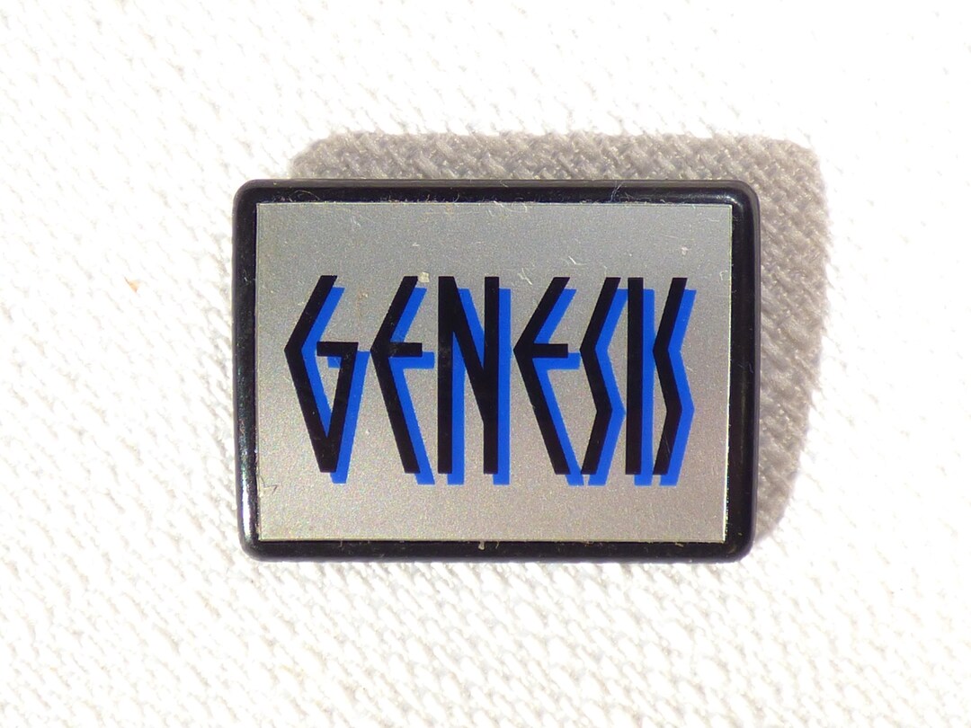 Vintage Late 70s Genesis Pin / Button / Badge - Etsy