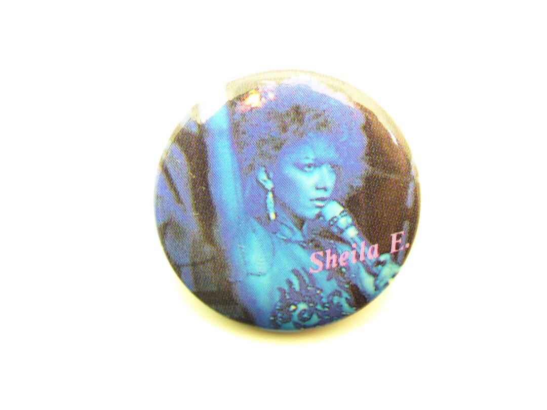 Vintage 80s Sheila E. Pin / Button / Badge - Etsy