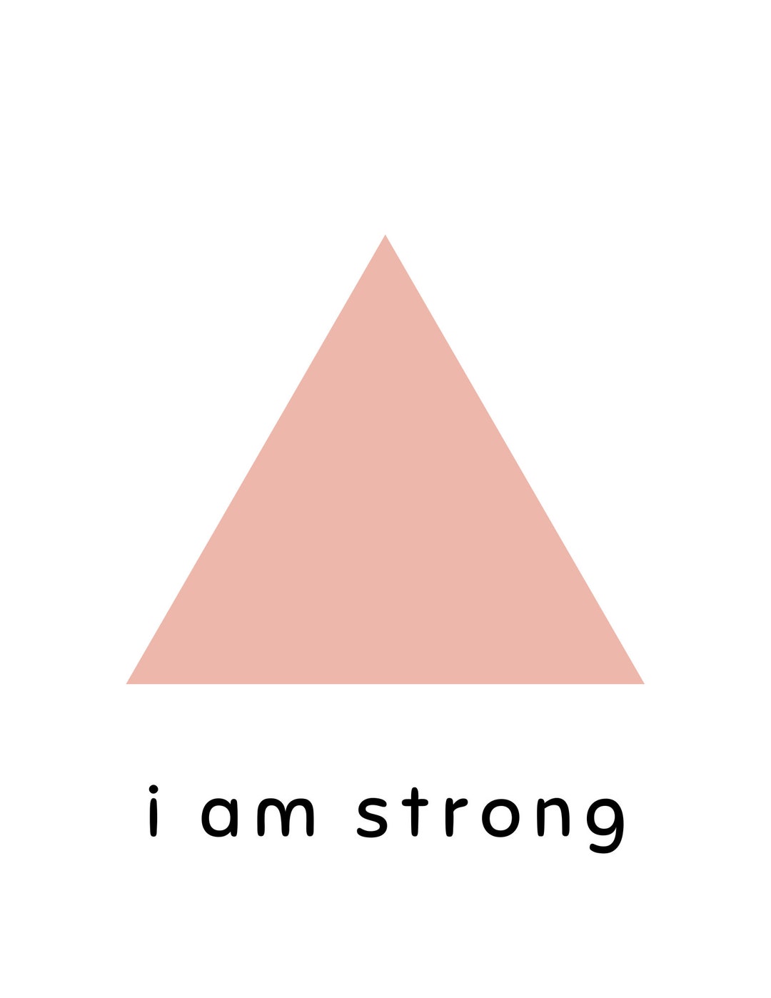 Words of Affirmation SHAPE Flashcards for Kids, Calming Corner ...