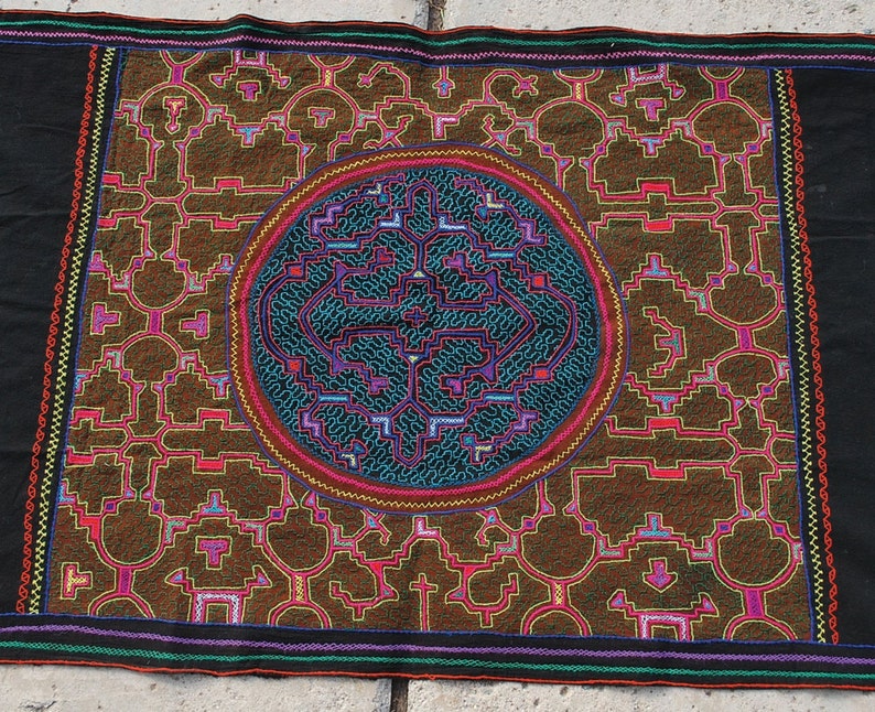 Jungle Art By The Shipibo People Of The Amazon Peru Etsy