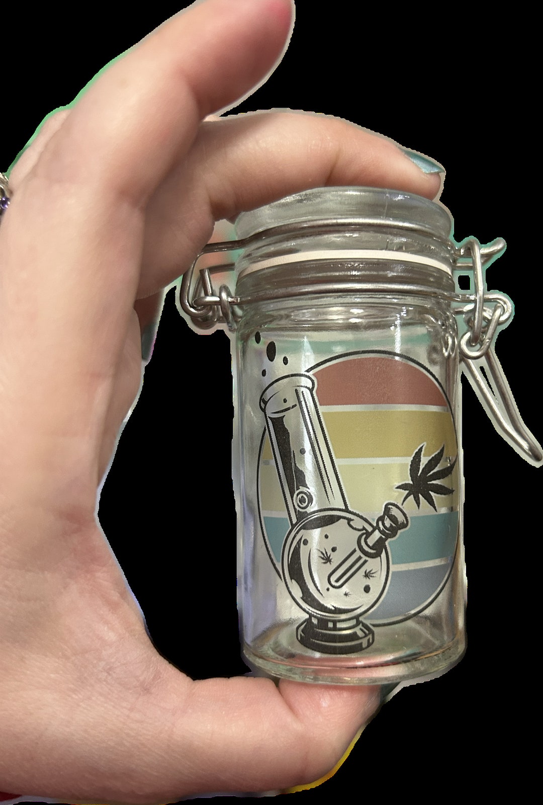 Gifts for Smokers/weed Jars/latching Lid/air Tight Sealed Jars/smell ...