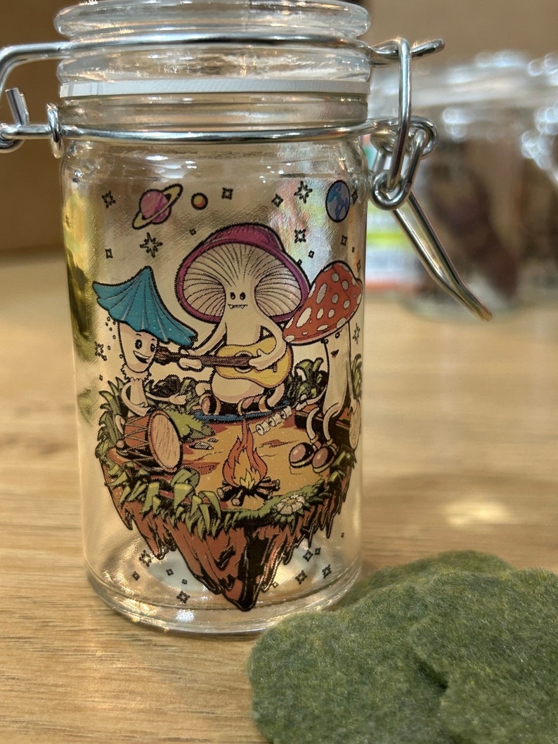 Weed Jars Stash Jar Cannabis Jars Mushroom Jars Stoner - Etsy