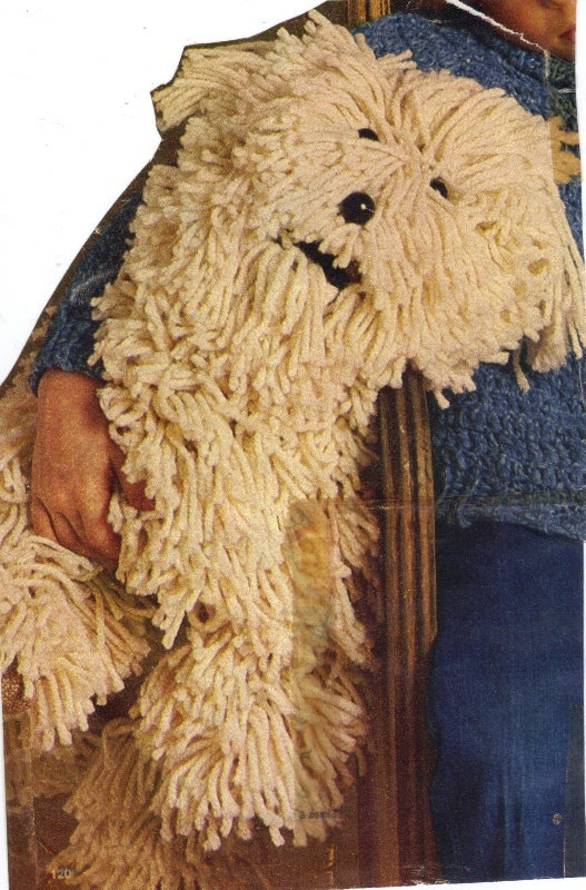 Shaggy Sheep Puppy DOG Yarn Pattern Very Cute, Easy and Fun to Make - Etsy