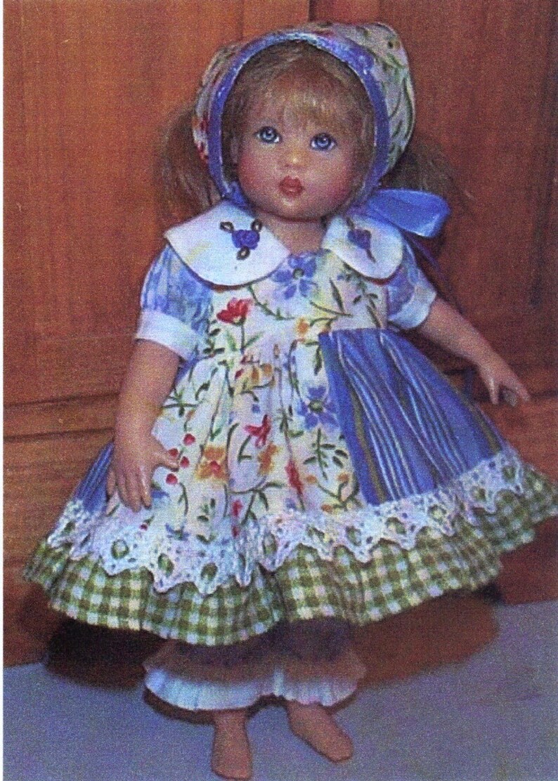 Sewing PATTERN for 7.5" Kish Riley Doll and Other 19cm Dolls This Size ...