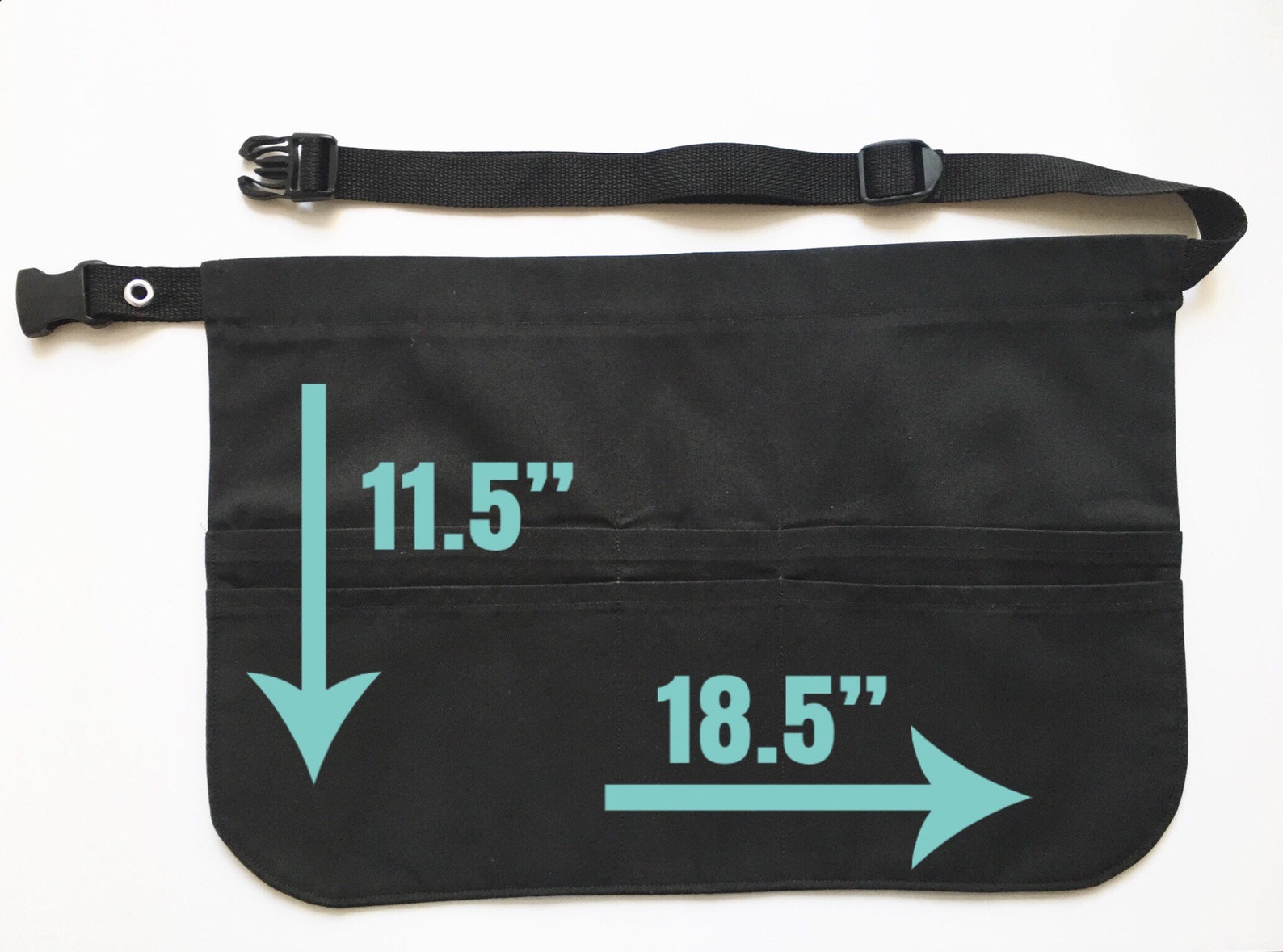 Waitress Apron Server Apron2 Tier 4 Pocket Apron Half - Etsy