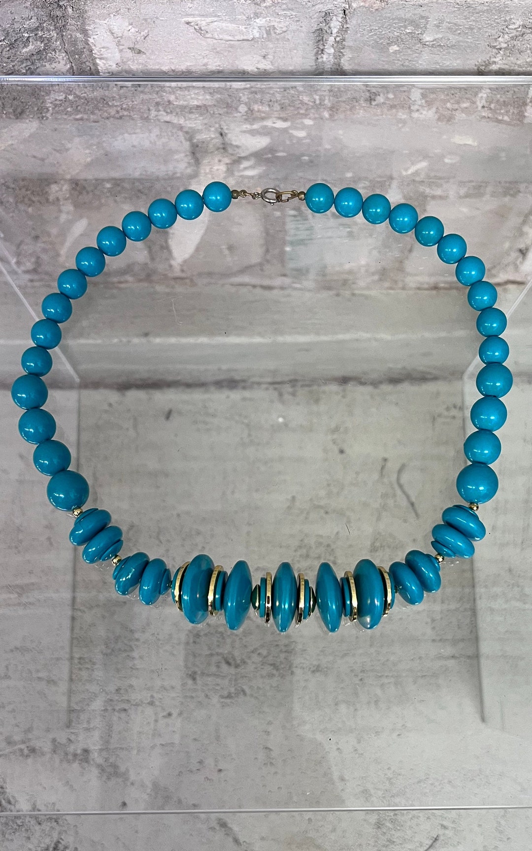 Vintage 60s Necklace - Etsy