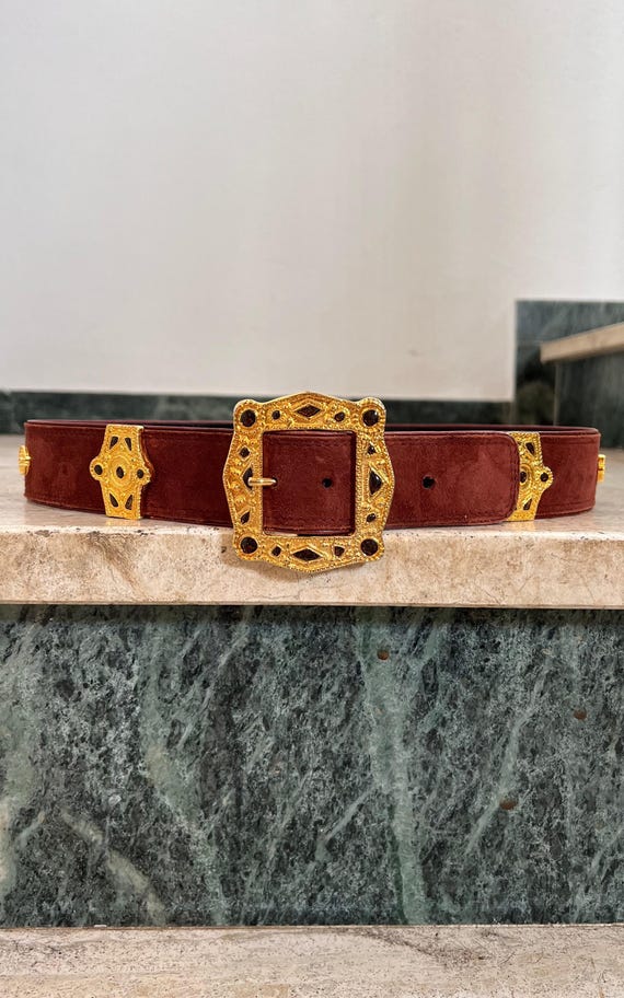 Vintage Escada Belt - Gem