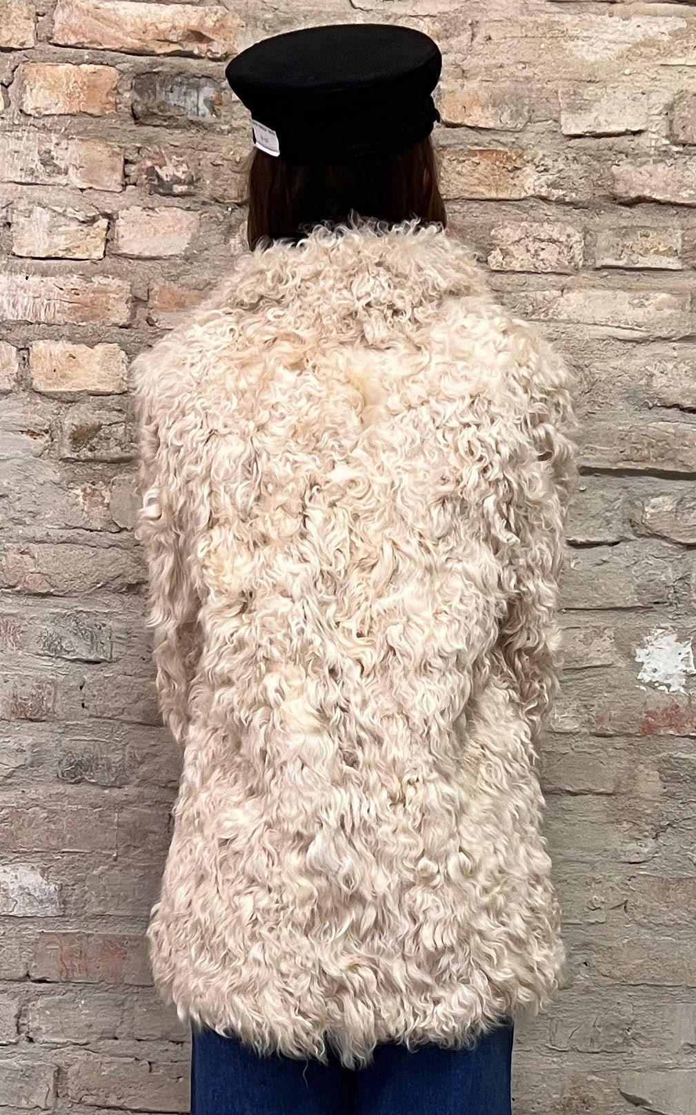 Vintage 70s Curly Lamb Shearling Jacket - Etsy