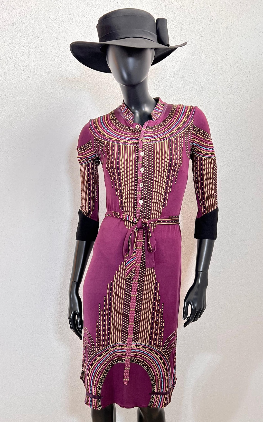 Early Mara Hoffmann Silk Dress - Etsy