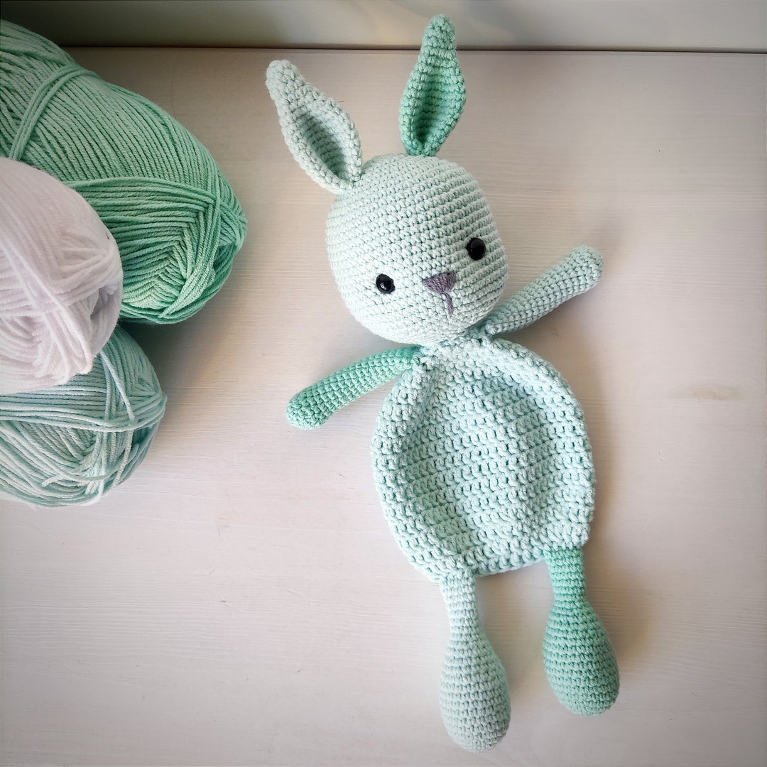 Crochet Rabbit, Crochet Bunny Amigurumi, Baby Gift, Amigurumi Rabbit ...