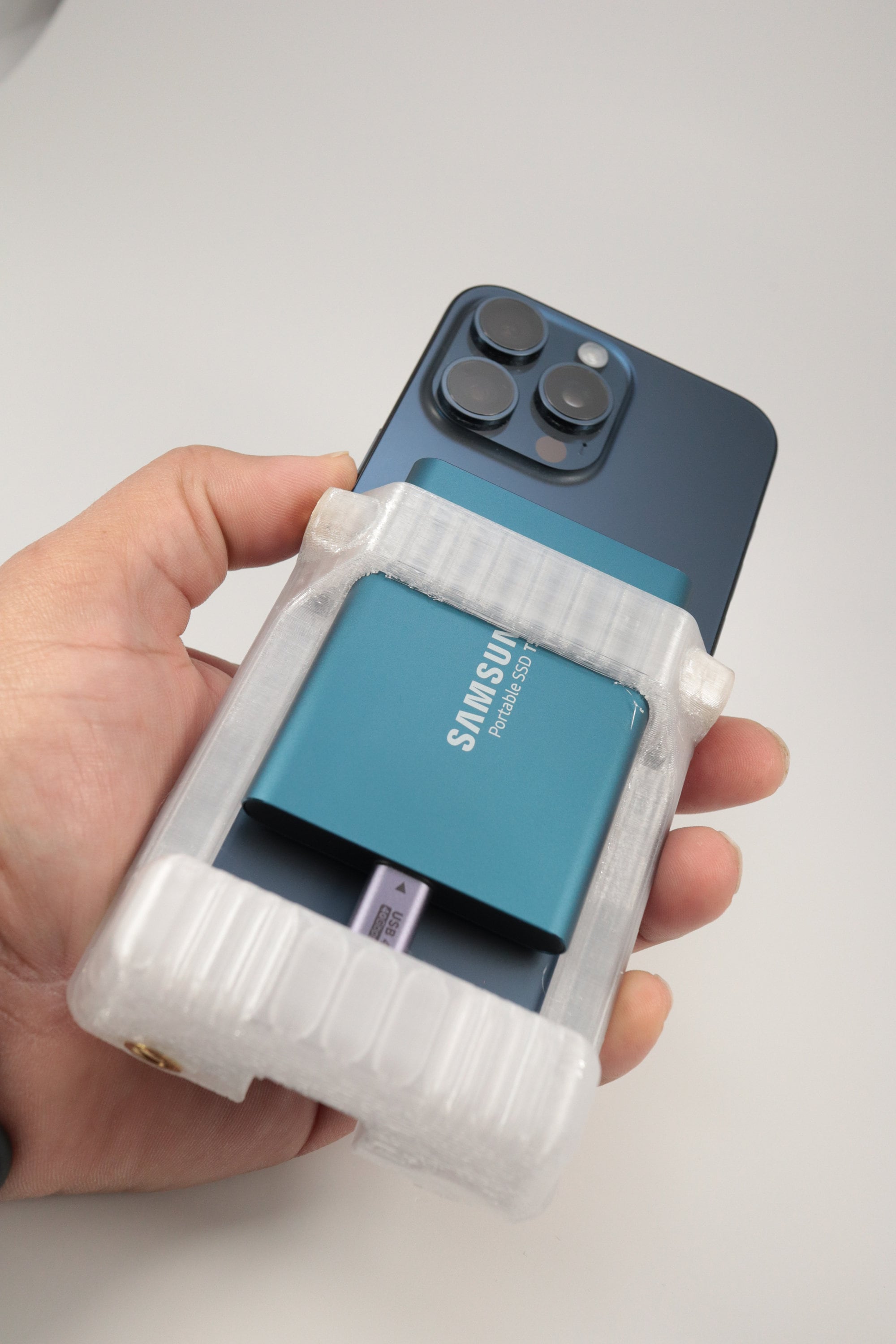 IPhone Pro Max SSD Case Camera Rig Adapter Grip 3D Printed Samsung - Etsy