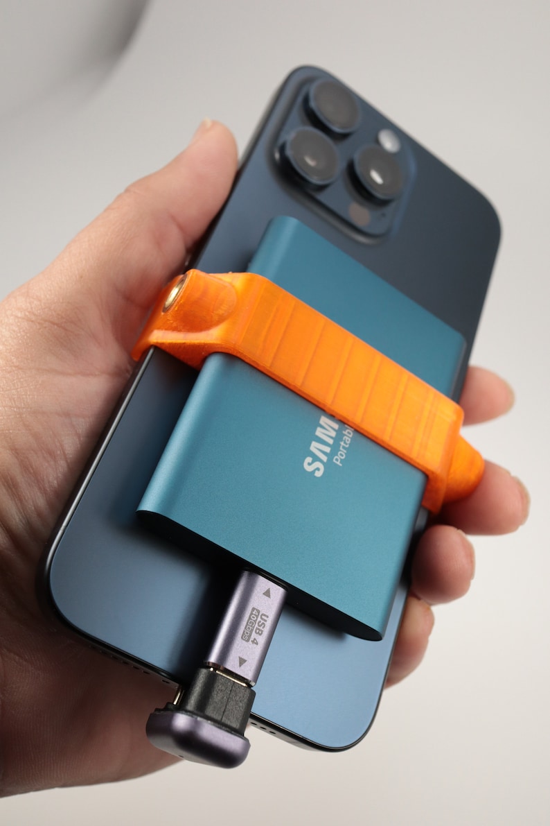 IPhone Pro Max SSD Case Camera Adapter Grip 3D Printed Rig - Etsy