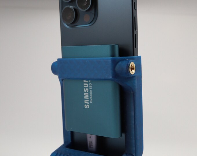 IPhone Pro Max SSD Case Camera Adapter Grip 3D Printed - Etsy