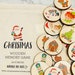 Christmas Themed Wooden Memory Game - Make a Match Wood Matching Memory ...