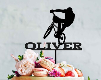 Bicycle Cake Topper | Etsy