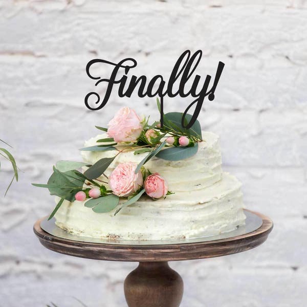 Engagement Topper - Etsy