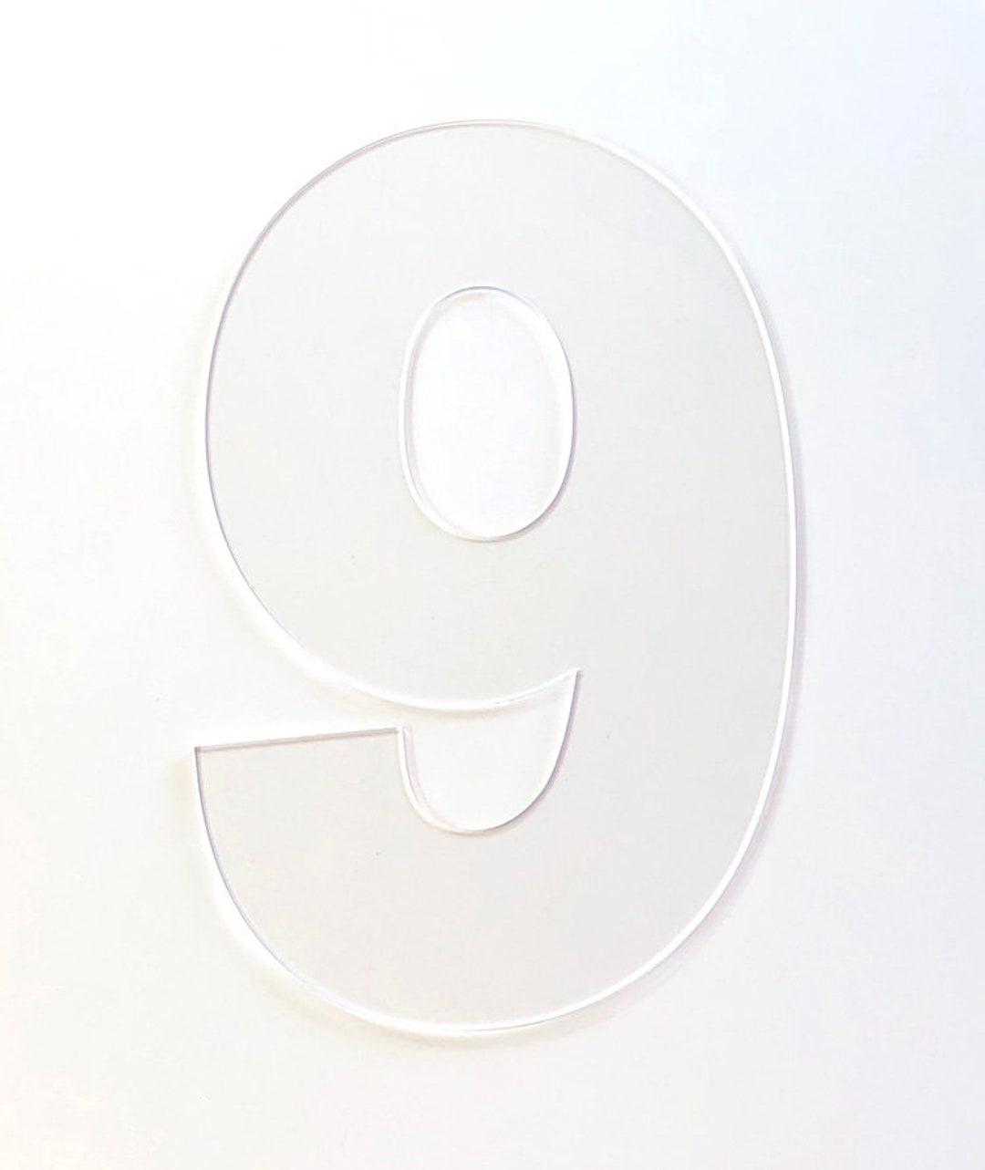 Cookie Cake Stencil - Number 9 | Cookie Cake | Lasercut Numbers | Large ...