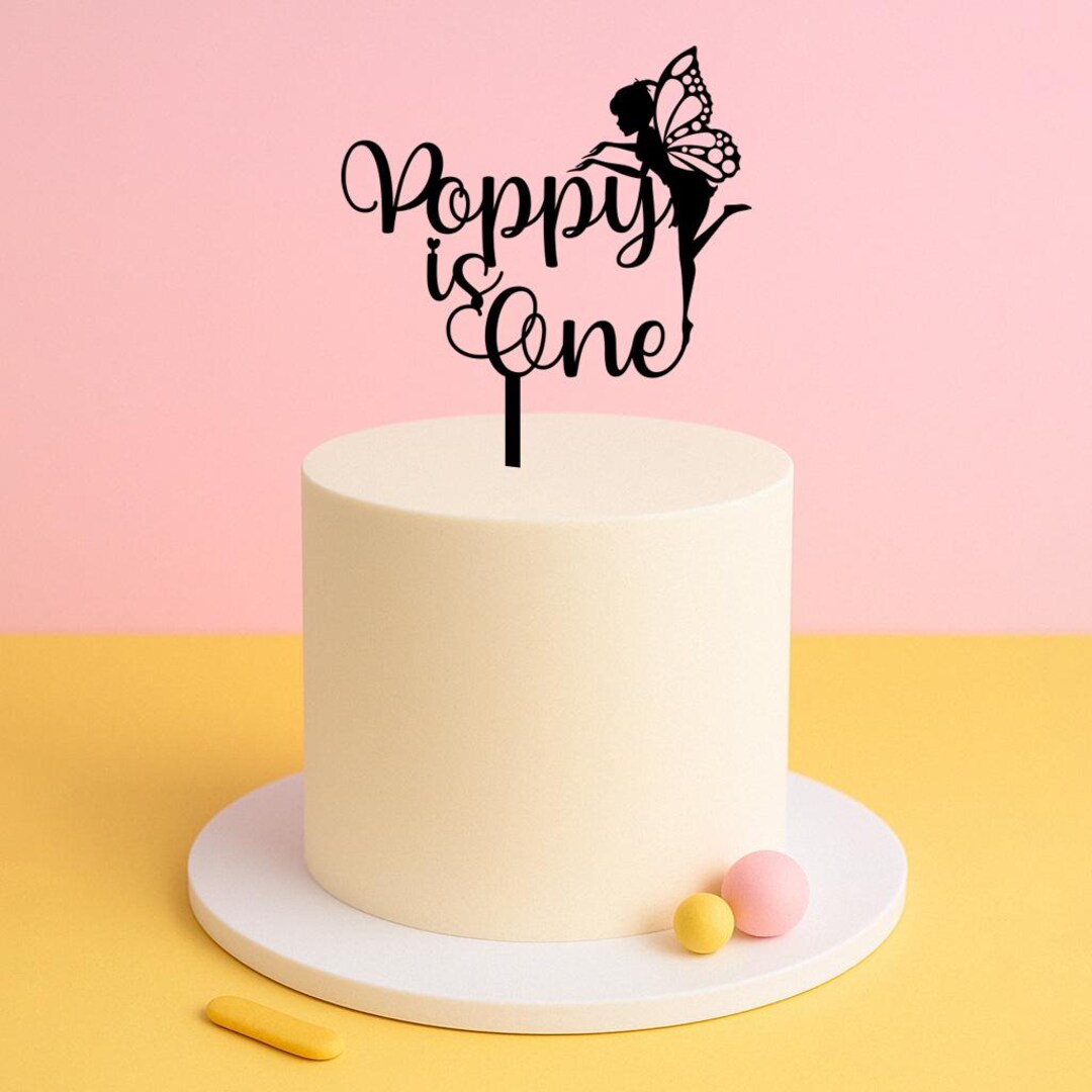 Personalised Fairy With Name & Age – Whimsical Custom Acrylic Fantasy ...