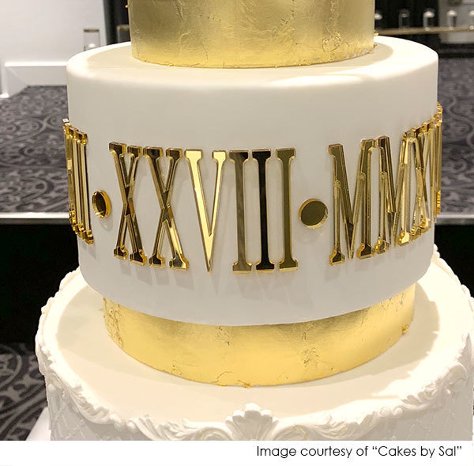 Roman Numerals Roman Numeral Dates for Cakes Cake Topper - Etsy