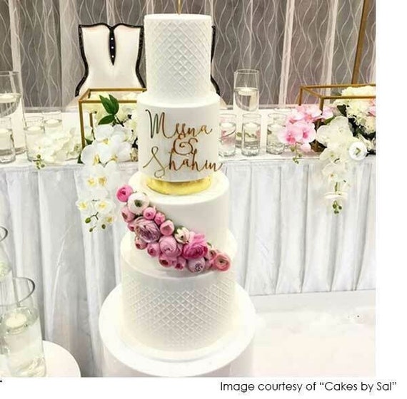 Names on wedding cakes 60 photos - Astyledwedding.com