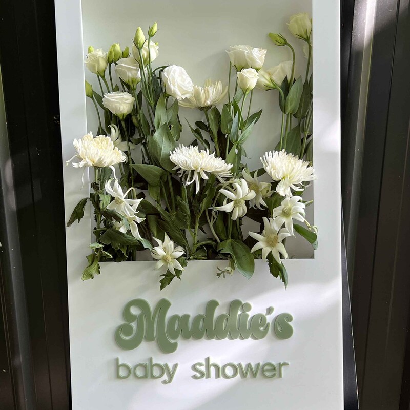 Flower Box Sign - Etsy