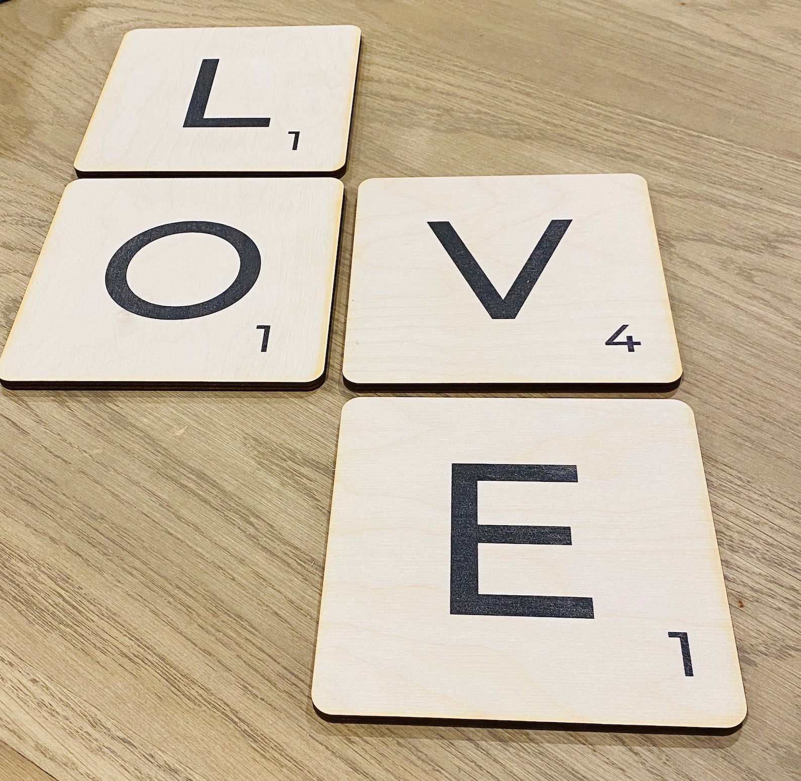Scrabble Tile Wall Large Scrabble Tiles Jumbo Scrabble - Etsy
