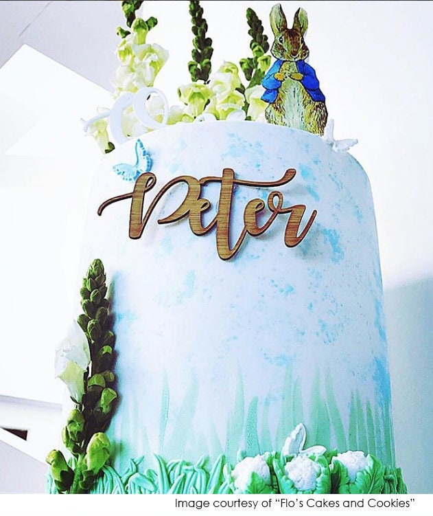 Name Plaque Script 2 Name Plate for Cake Name Plates | Etsy