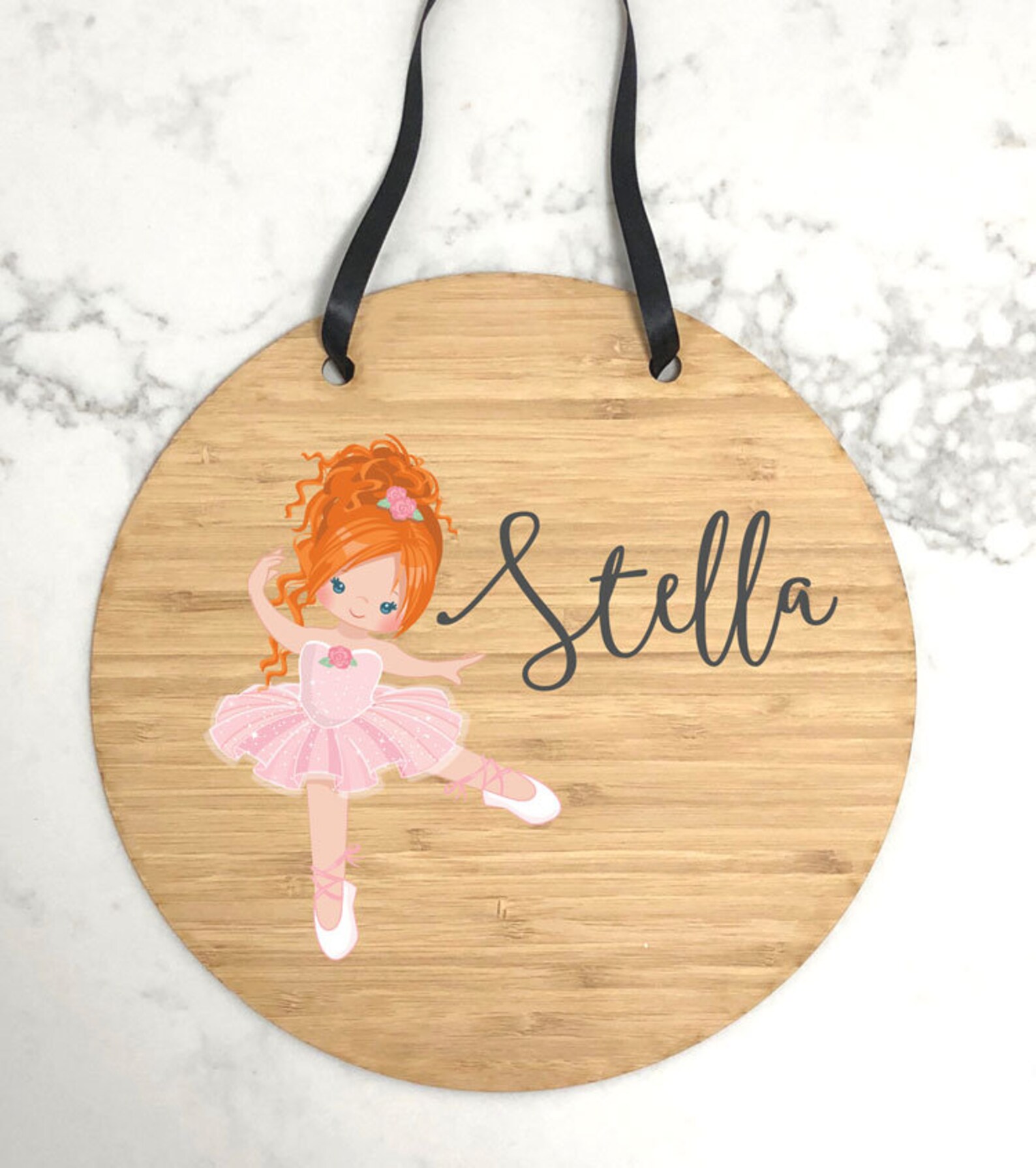 Personalised Ballerina Hanging Sign Ballerina Ballet | Etsy