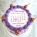 Personalised Calendar Cake Topper - Custom Name & Date Birthday ...