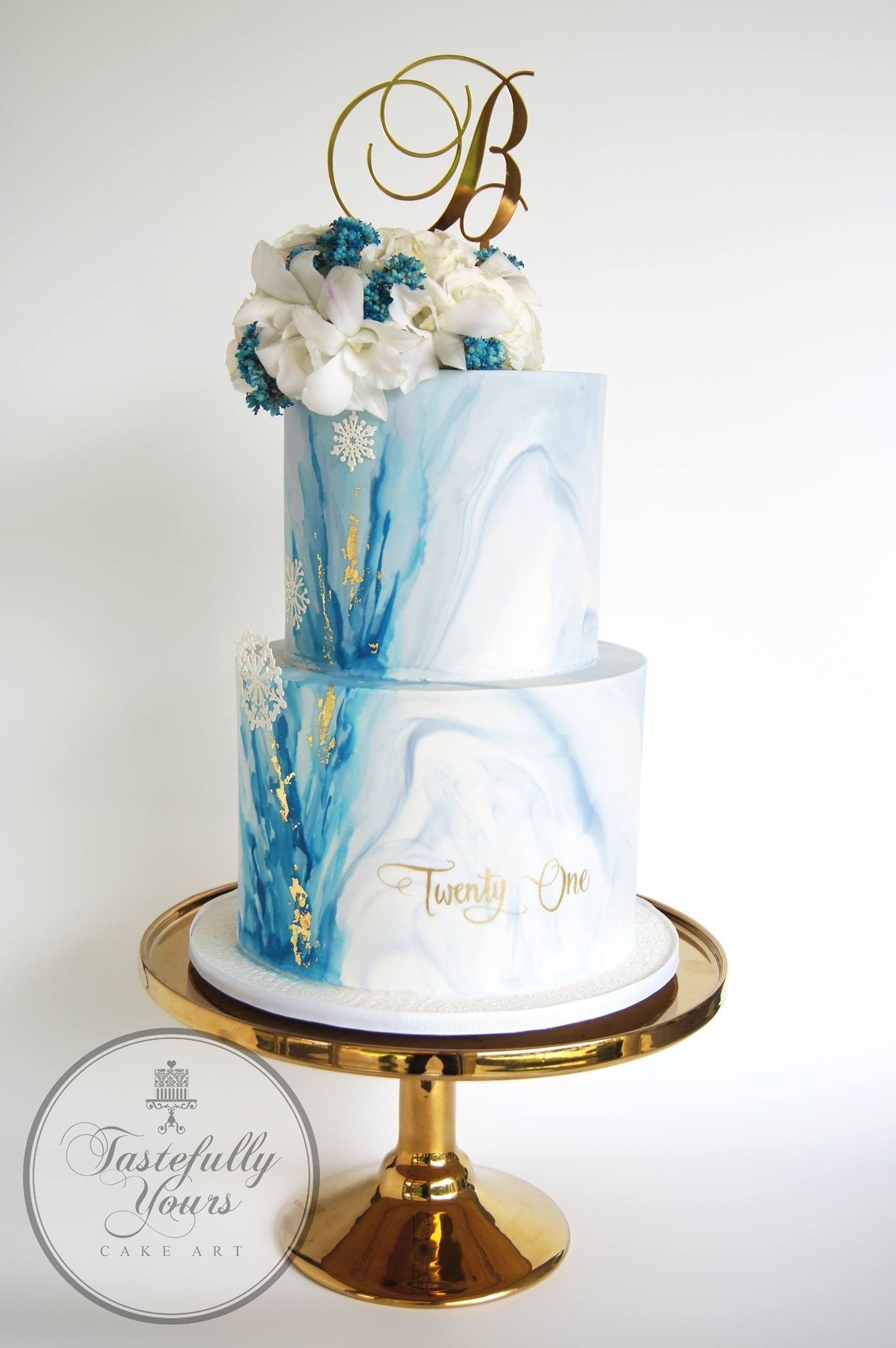 Custom Script Letter Cake Topper – Single Initial Monogram for Any ...