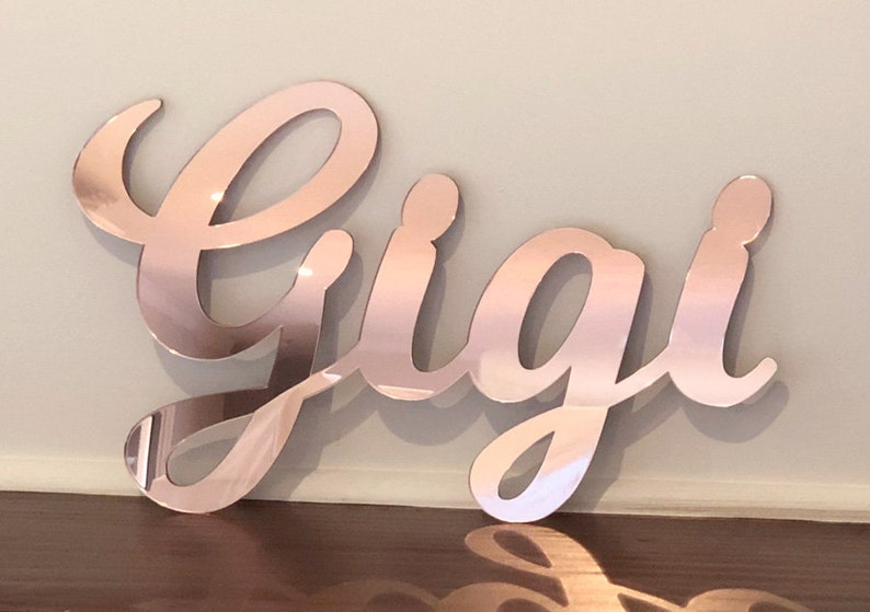Large Laser Cut Name Script 4 Large Script Sign Large - Etsy