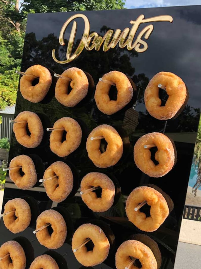 Donuts Stand Donuts Wall Donut Bar Wedding Donut Stand | Etsy